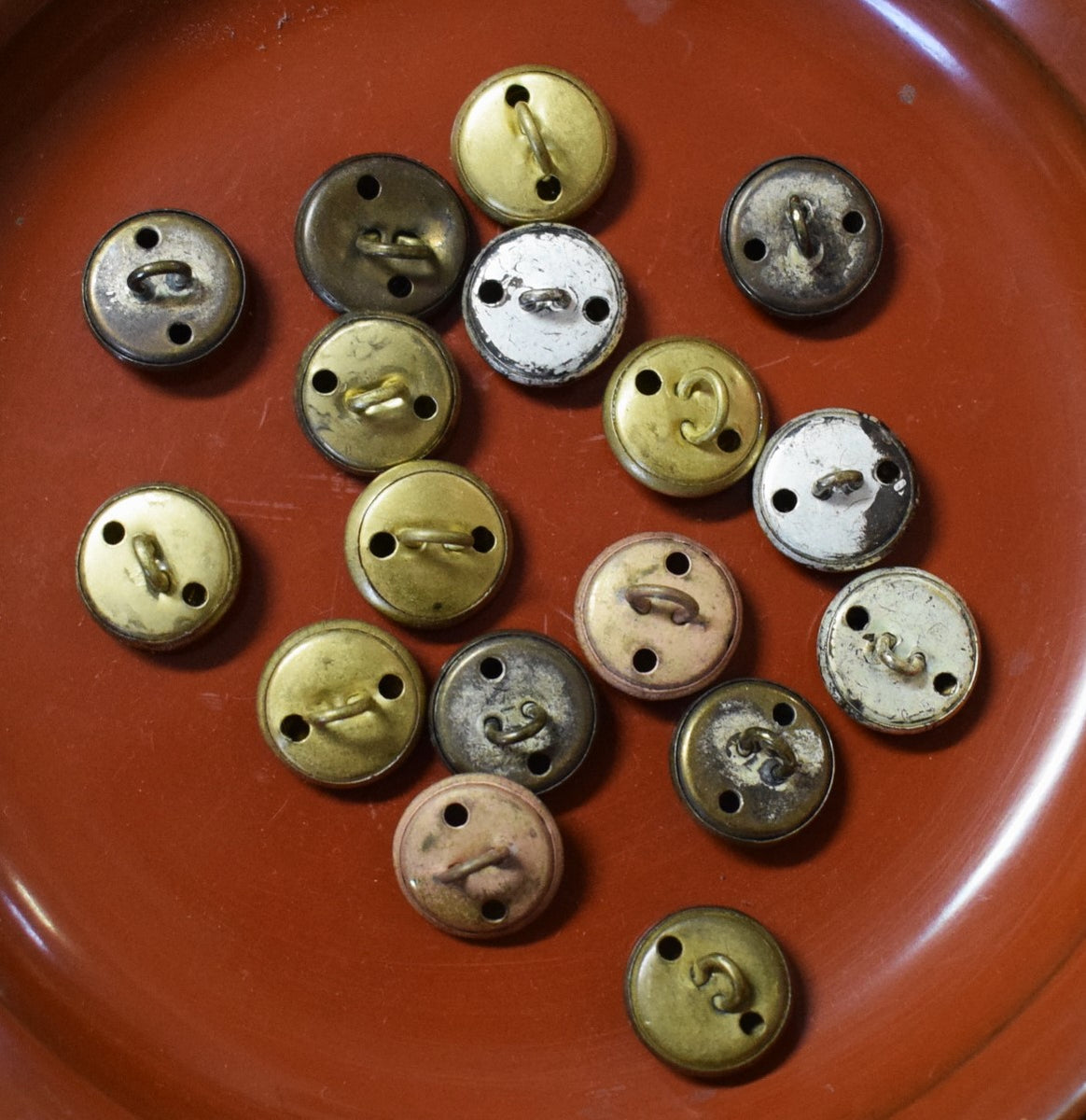Old School Uniform Buttons - Small, Assorted Designs – Wafu Works